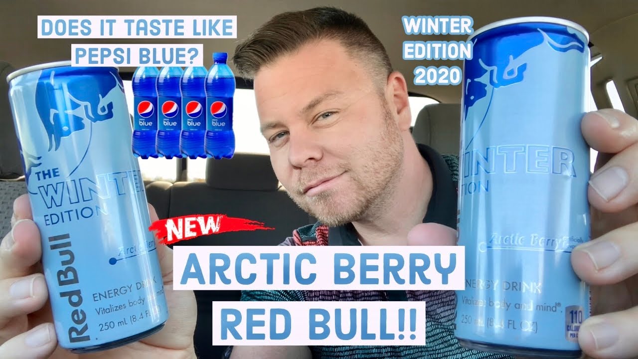 Red Bull Arctic Berry WINTER Edition Review Does it taste like Pepsi ...