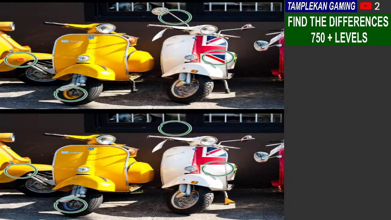 Find the differences 750 + levels #9 - Level 121-135 - YouTube