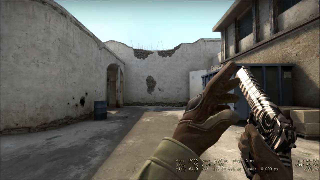 CS GO Desert Eagle at 6000 FPS - YouTube