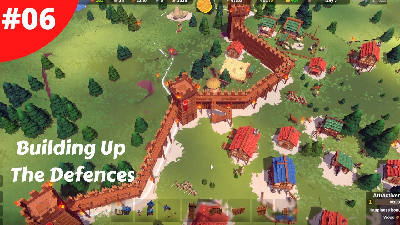 Becastled - Building Up The Defences - #06 - Season 3 - Lets play - YouTube