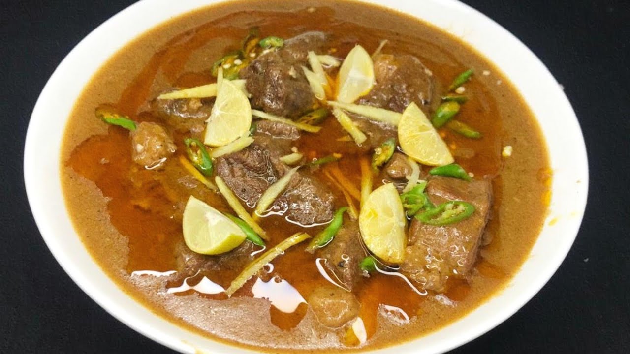 Authentic Beef Nihari with homemade Nihari Masala||Pakistani ...