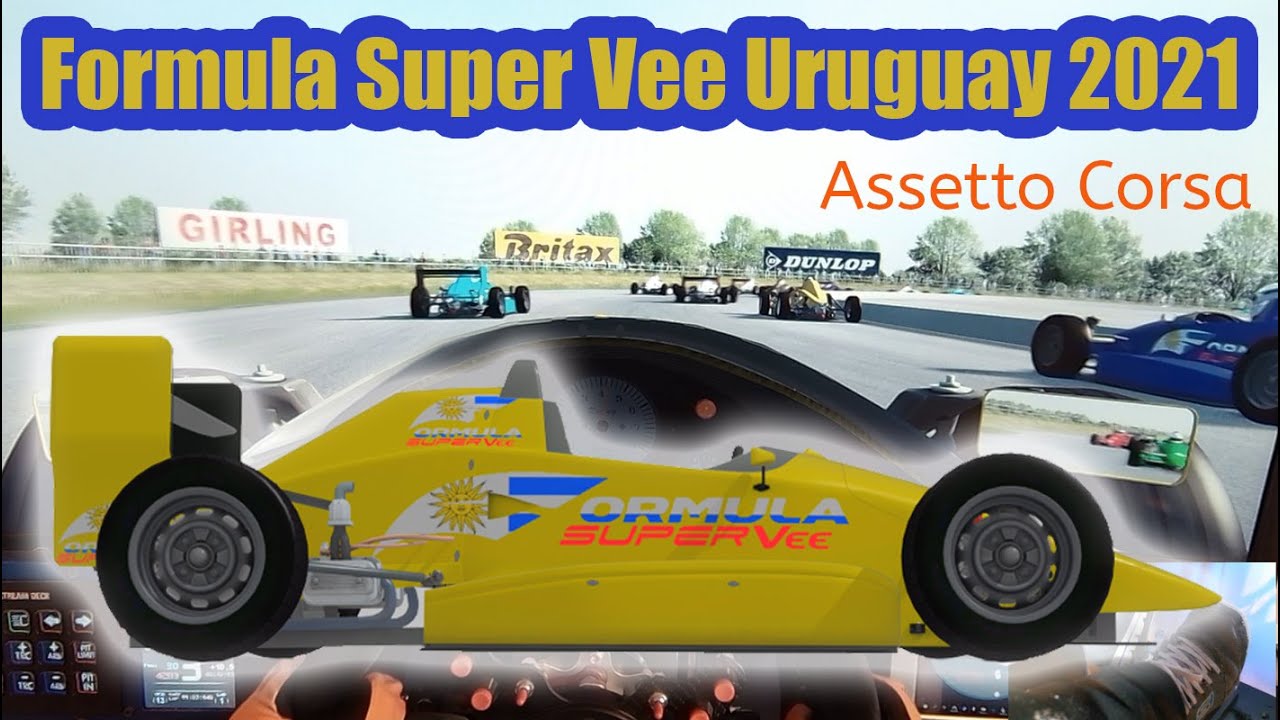 Formula Super Vee Uruguay 2021 @ Silverstone 1967 [Assetto Corsa] 🤖MOD ...