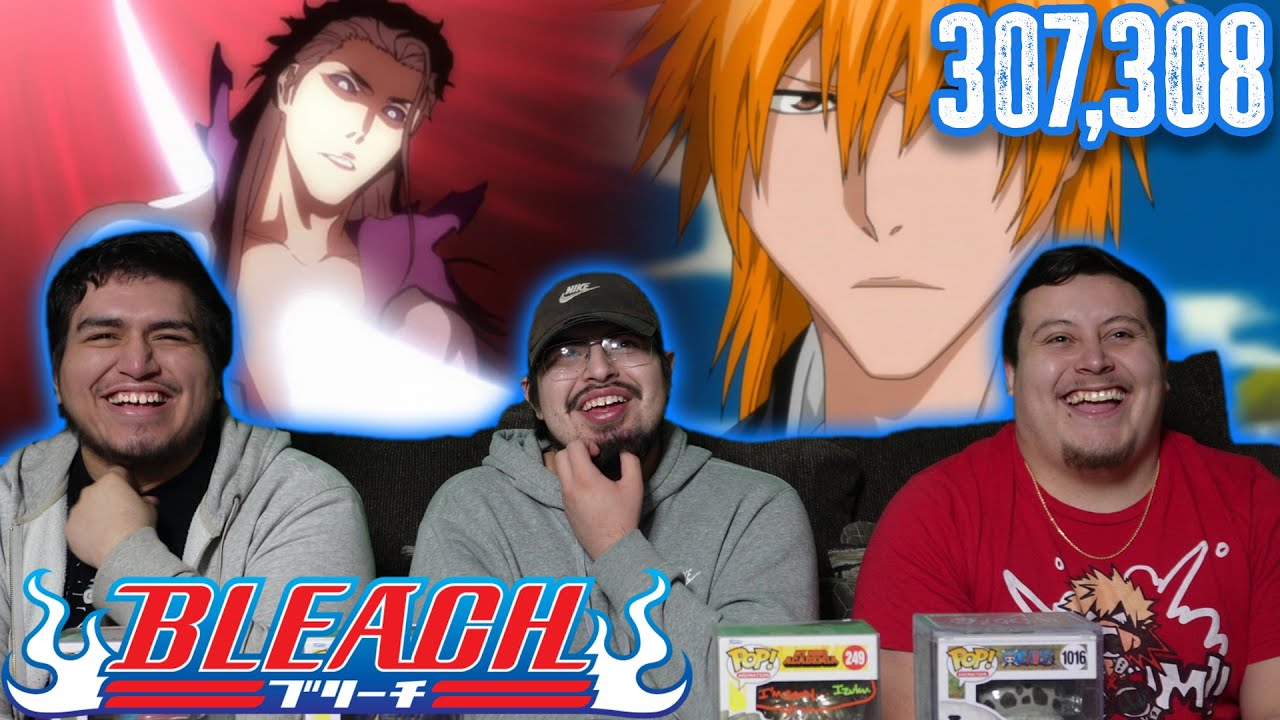 Aizen Kills Gin! | Goodbye...Rangiku (Bleach Ep 307-308) - TF Reacts ...