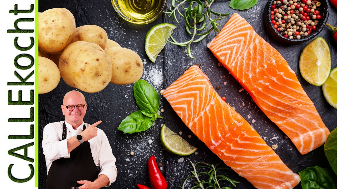 So hast Du Fisch noch nie gebraten. Dss Rezept mit Kartoffelkruste ...