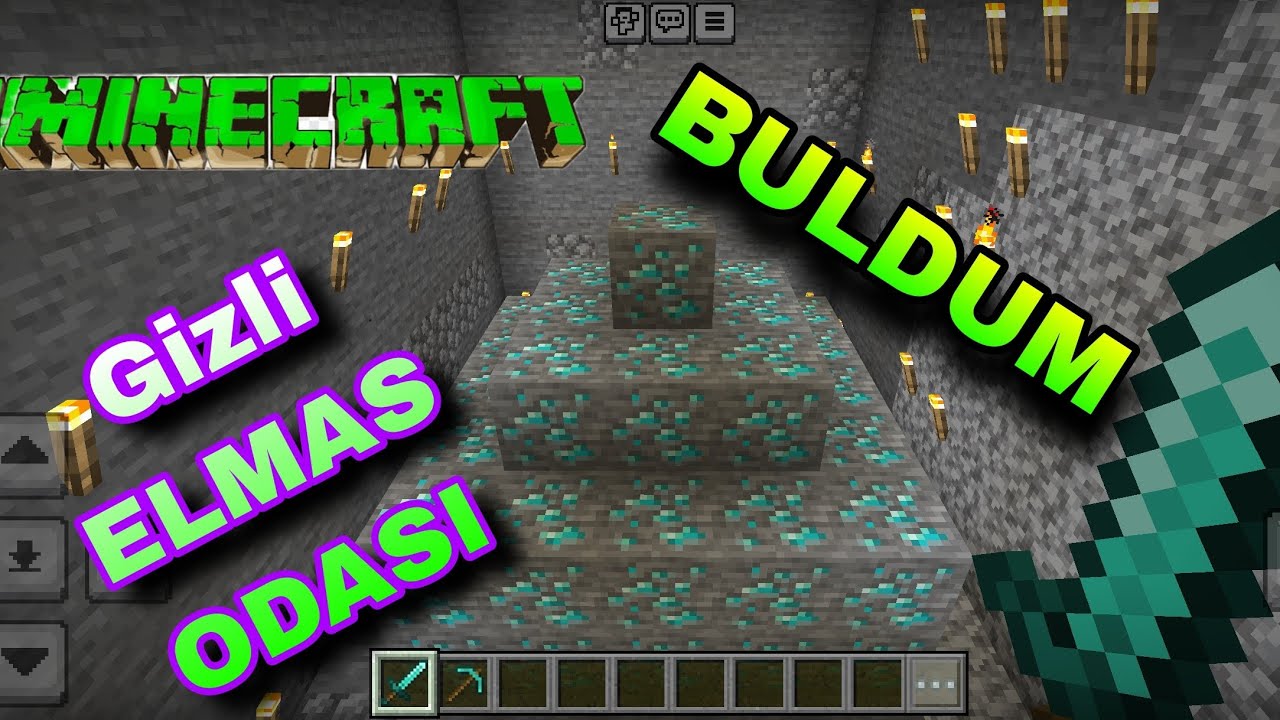 I FOUND THE HIDDEN DIAMOND ROOM IN MINECRAFT - YouTube