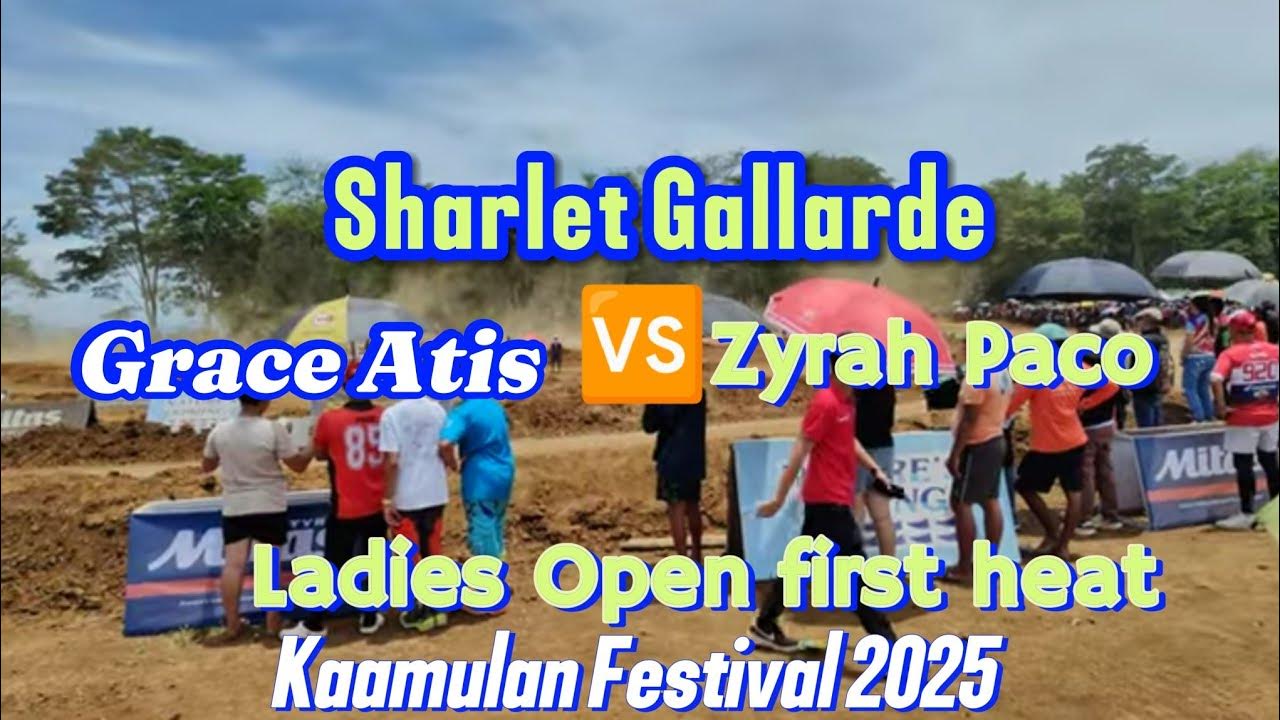 Sharlet 🆚 Grace Atis 🆚 Zyrah Paco.Ladies Open first heat.Kaamulan Festival 2025 - YouTube