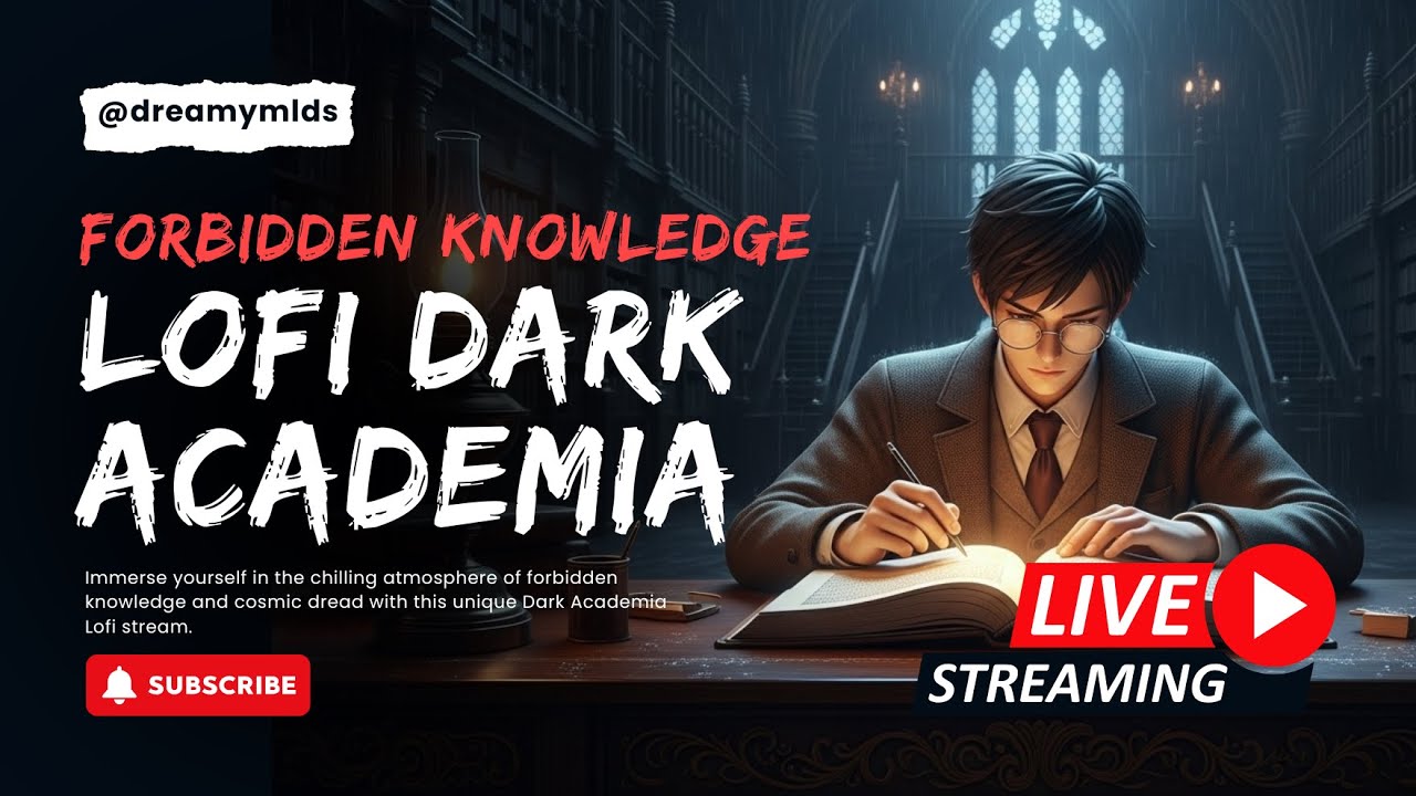 Forbidden Knowledge Lofi Dark Academia | Eldritch Study Ambience - YouTube