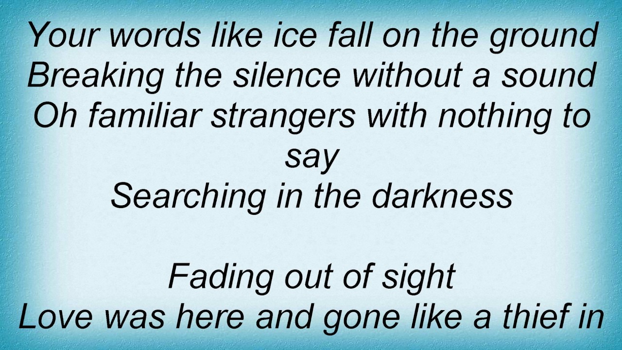 Rainbow - Stone Cold Lyrics - YouTube