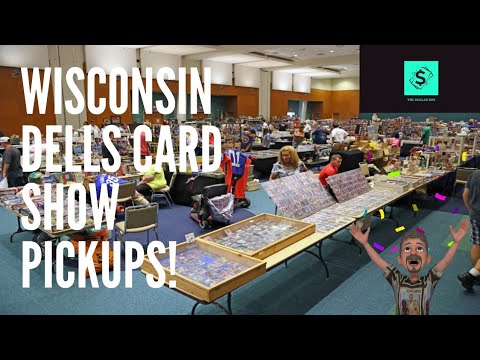 Wisconsin Dells sports card show pickups - YouTube