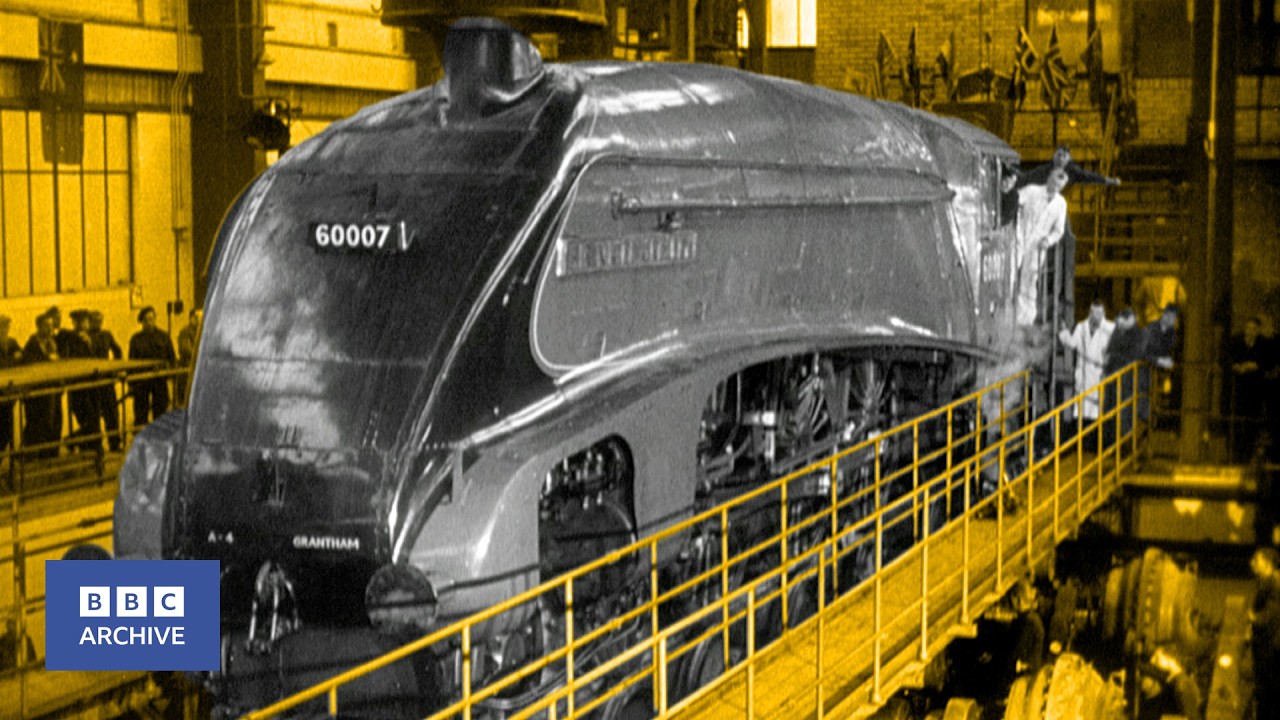 1948: New LOCOMOTIVE TESTING Facility | Newsreel | Retro Transport ...