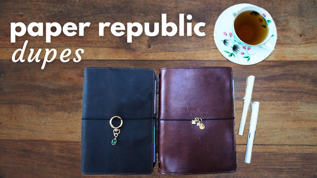 Paper Republic Dupes That Save £ - Affordable Leather Journal ...