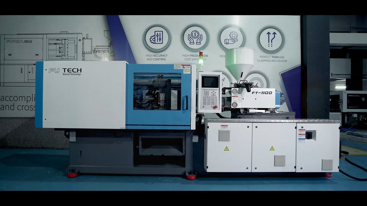 Futech Toggle Injection Molding Machine | FT Series | 110 Ton Injection ...