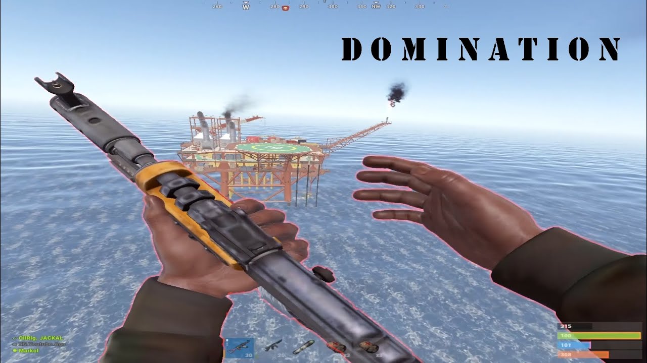 pov 7k hours server domination vs clans rust - YouTube