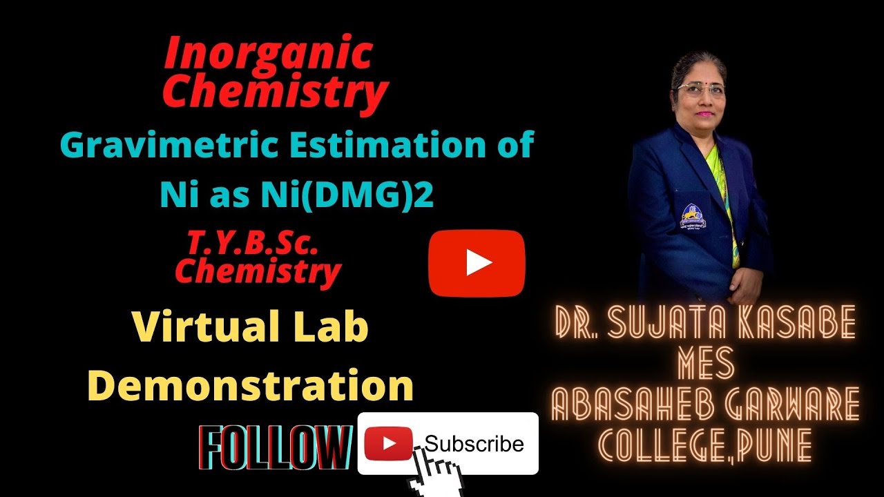 Gravimetric Estimation of Ni as Ni(DMG)2 | # ...