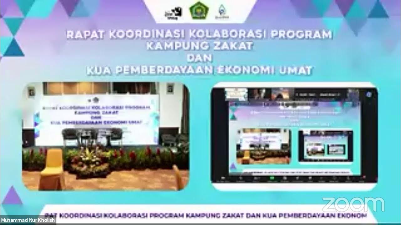 Rapat Koordinasi Kolaborasi Program Kampung Zakat dan KUA PEU - YouTube