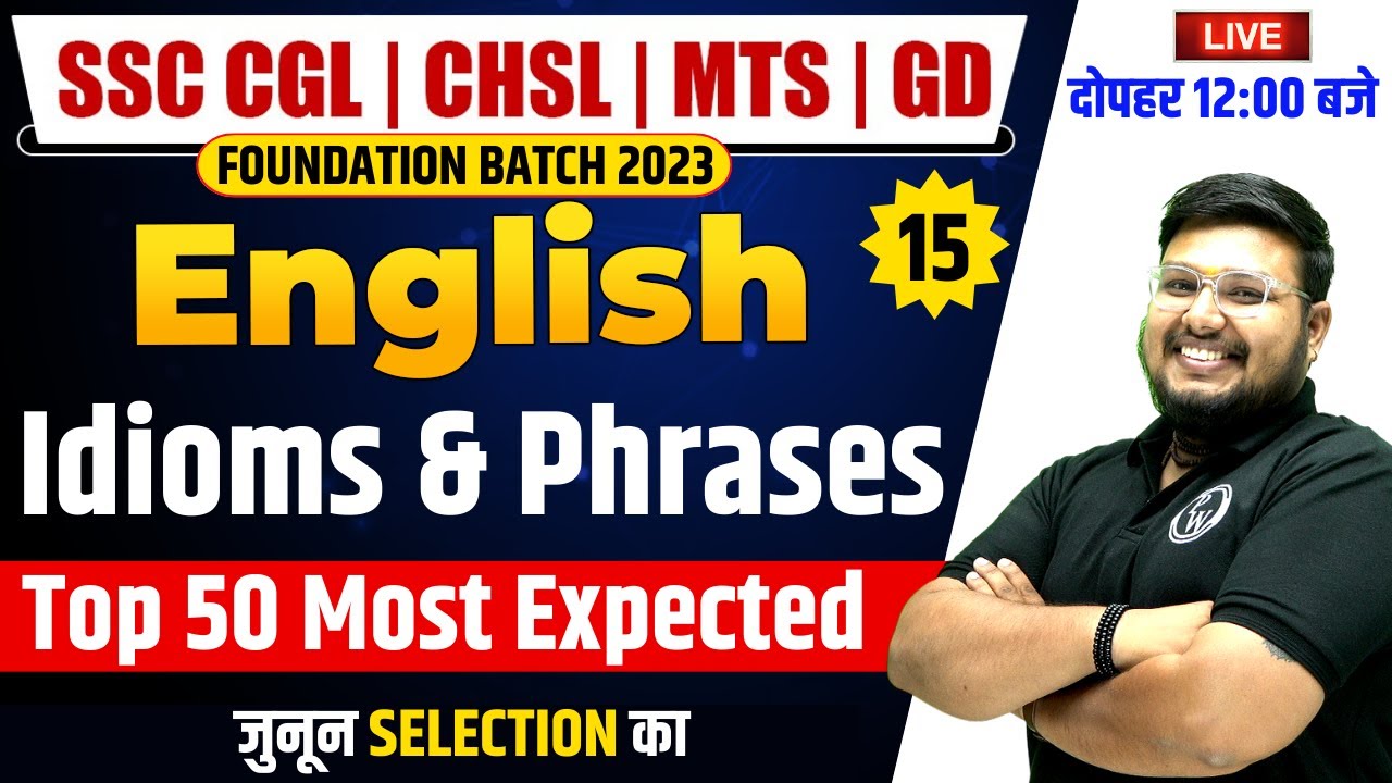 Idioms And Phrases For SSC CGL CHSL MTS Idioms And Phrases For Ssc idioms-and-phrases-for-ssc-cgl-chsl-mts-idioms-and-phrases-for-ssc