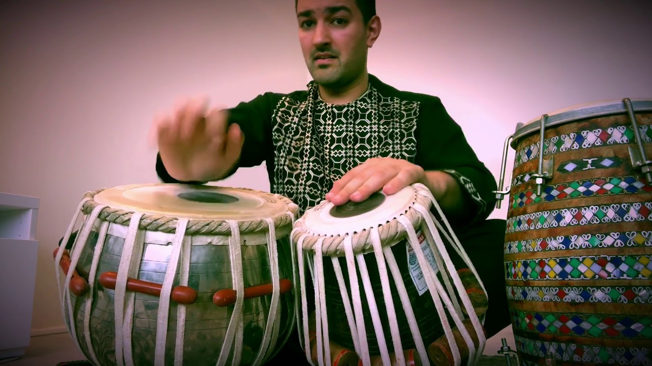 “Mere Rashke Qamar” Tabla/Dhol Live Remix- By Yama Sarshar - YouTube