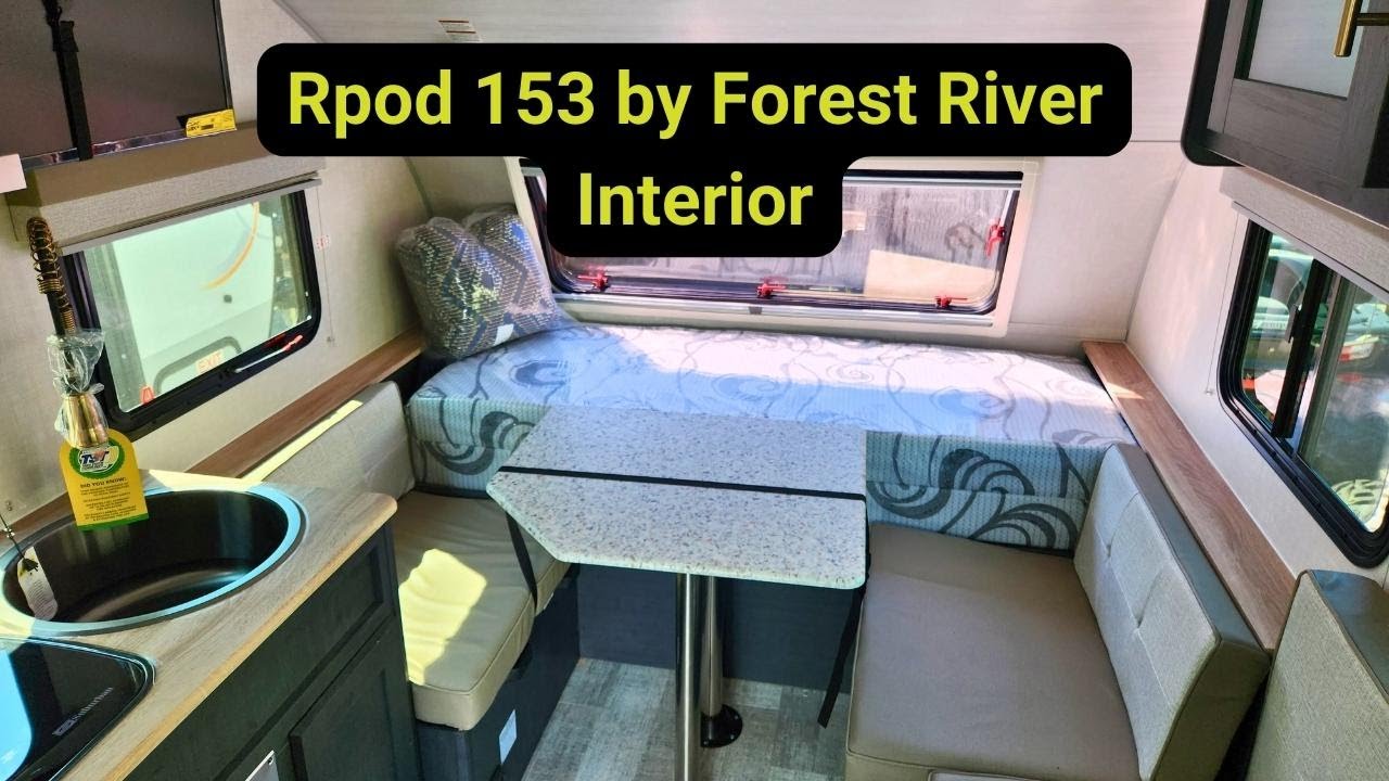 Rpod 153 by Forest River | Interior - YouTube