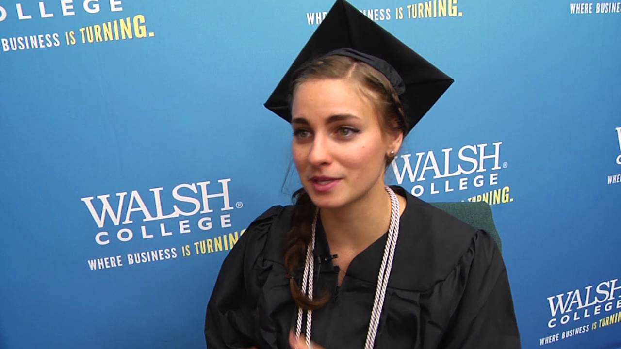 Recent Walsh College Graduates Reflect on their Experiences - YouTube