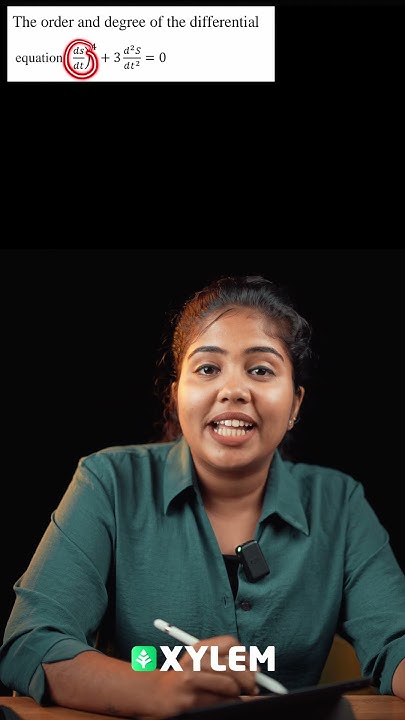 Plus Two Maths - Mark Room - Differential Equations | Xylem Plus Two - YouTube