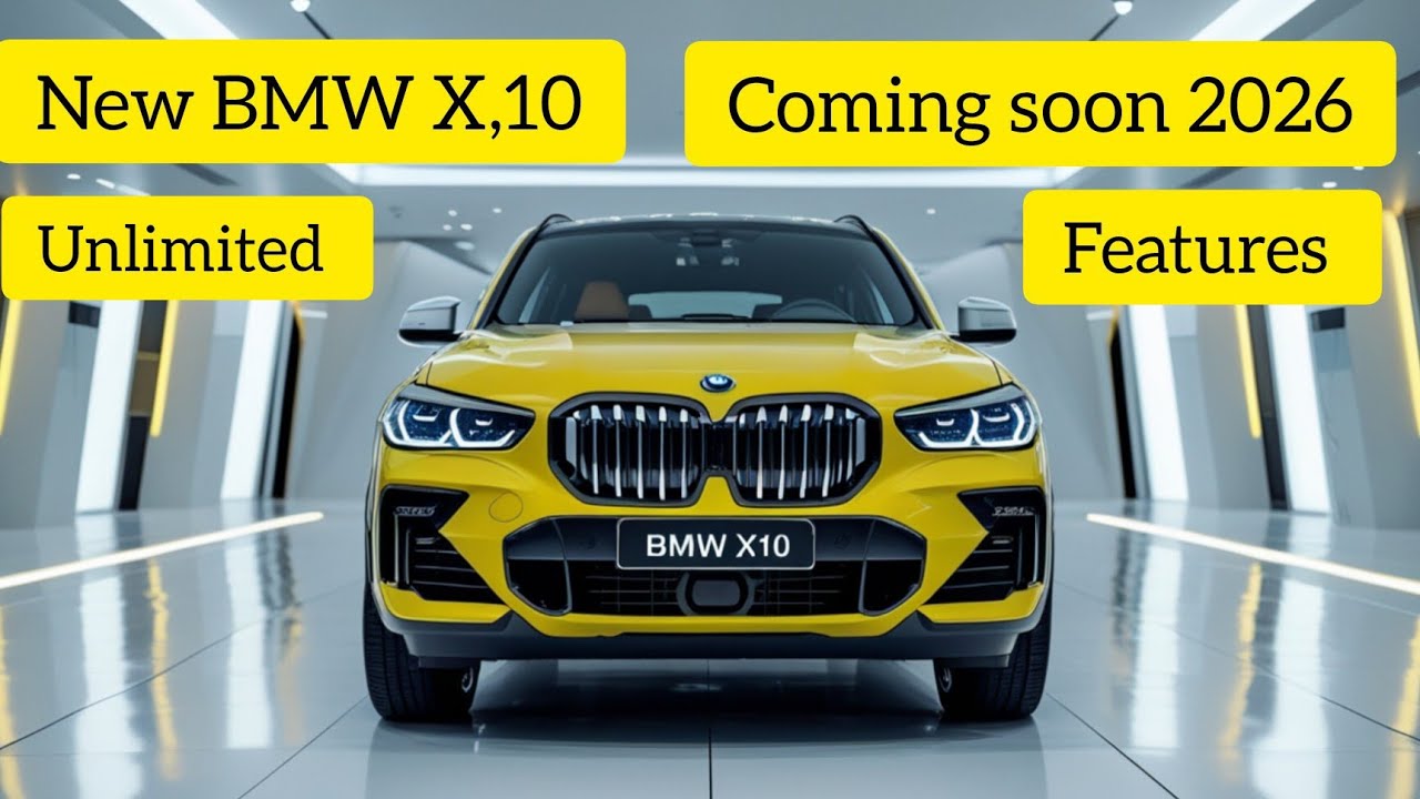 2026 BMW X10 – Futuristic Power Meets United States famous car - YouTube