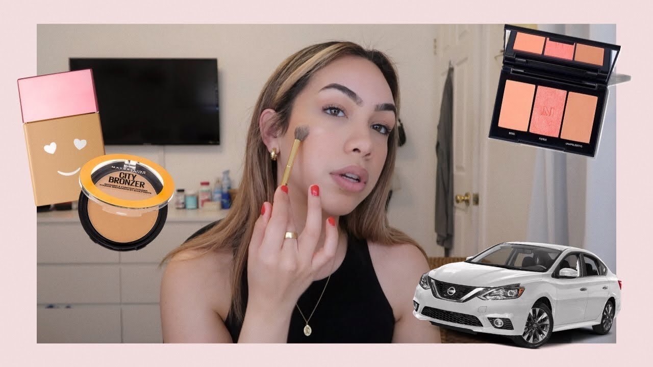 My Updated Makeup Routine + What's In My Car? - YouTube