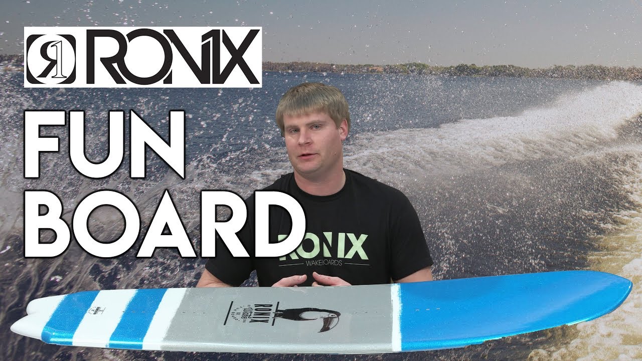 2019 Ronix Fun Board Wakeboard - YouTube