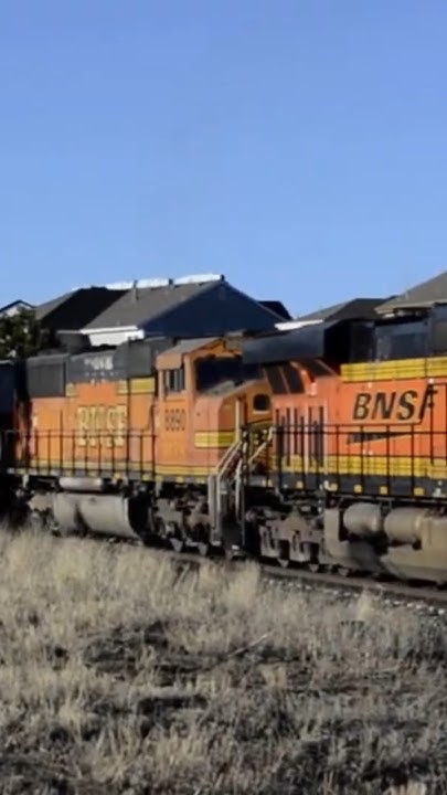 #6040 EMD SD70MAC H2 8890 with it GE ES44C4 H3 6362 U-MQAIRC DPU pushing coal up 2.2 grade # ...