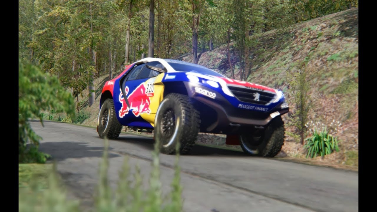 Peugeot 2008 Dakar at Peklo Rally - YouTube