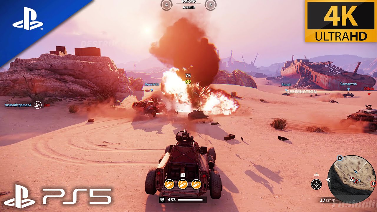 (PS5) CROSSOUT - Patrol (PvE) Gameplay Walkthrough [4K 60FPS] - No ...