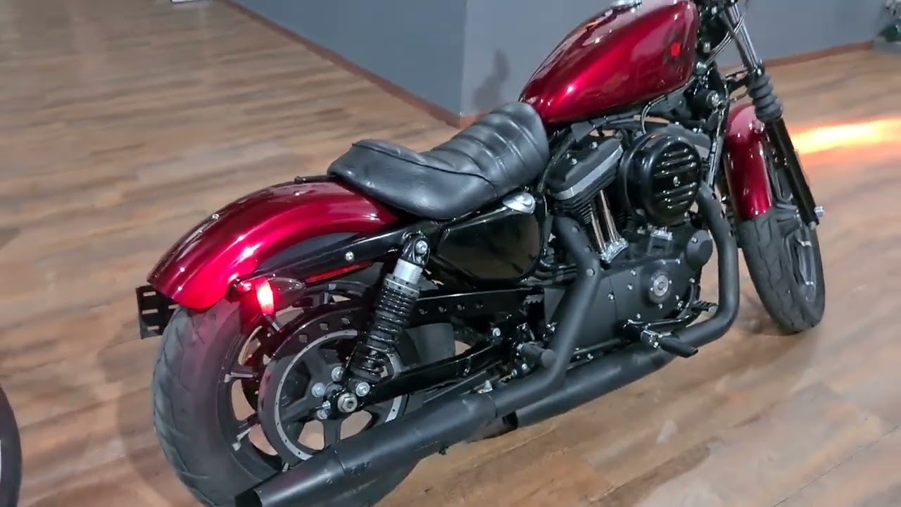Harley davidson iron 883cc 2018 - YouTube