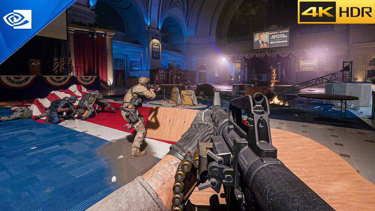 WANTED | Infiltrate Bill Clinton's White House | Call of Duty: Black ...