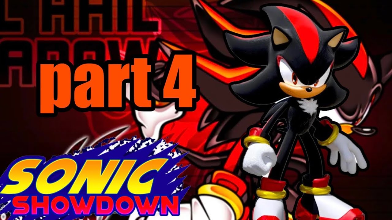 Shadow the hedgehog (sonic showdown) - YouTube