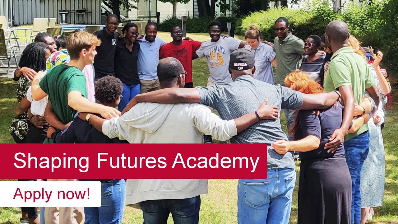 Apply now - for the training programme 2024 I Shaping Futures Academy I ...