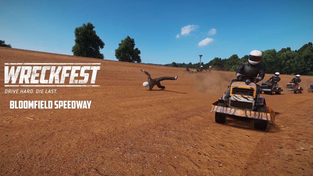 Wreckfest Gameplay - Bloomfield Speedway - YouTube