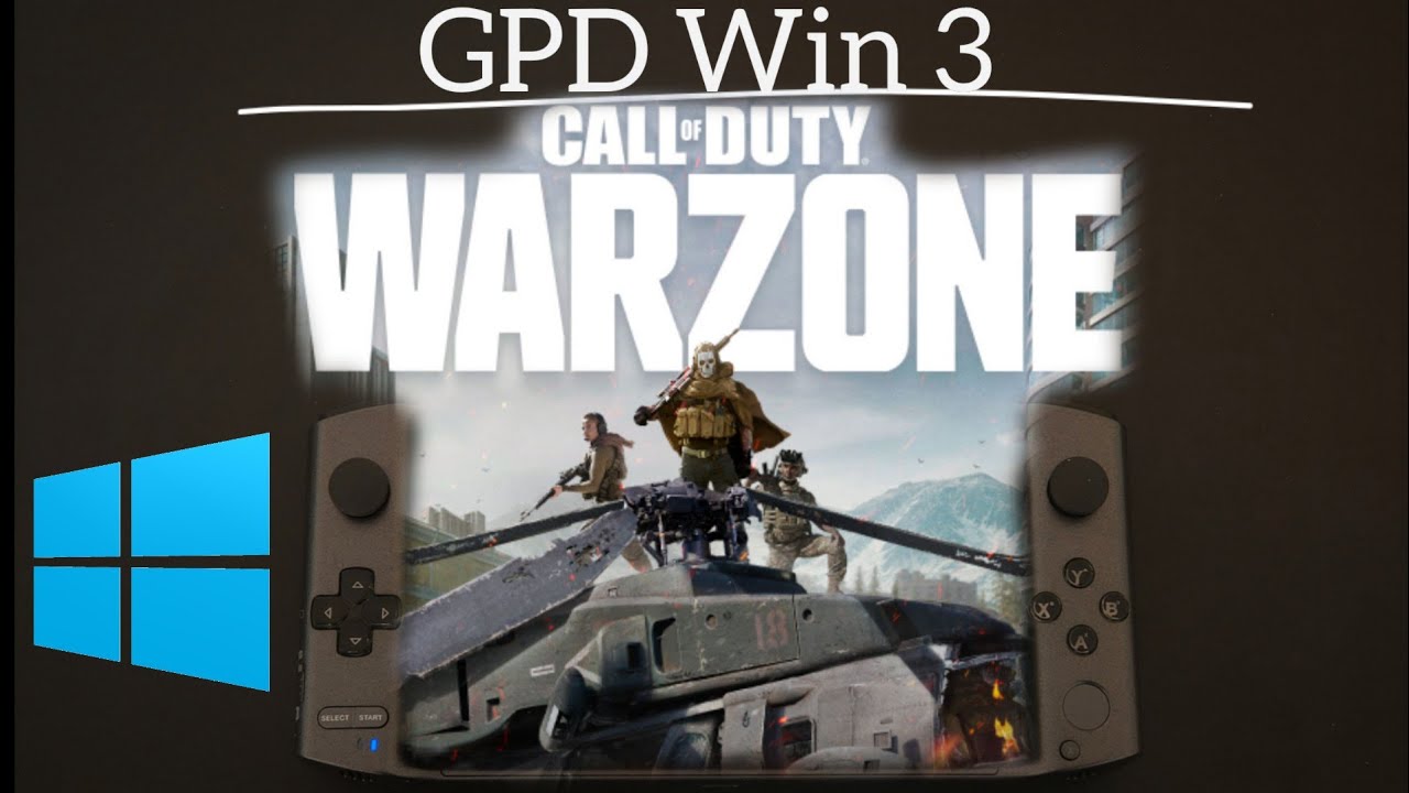 GPD Win 3 : Call Of Duty Warzone - YouTube
