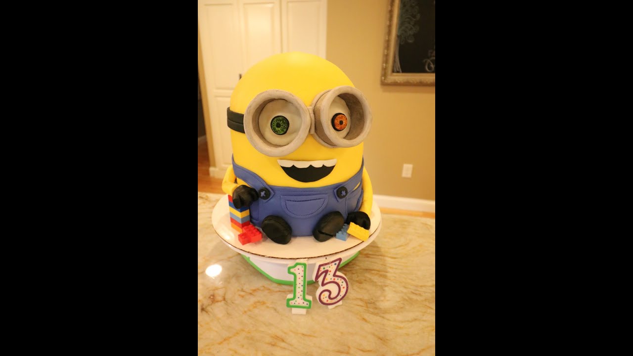 Bob the Minion Cake - Despicable Me - YouTube