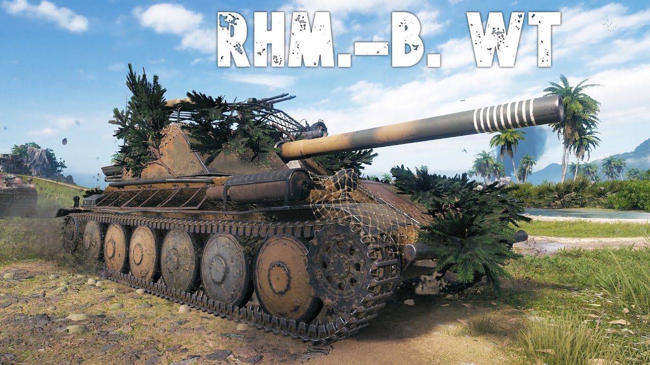 World of Tanks Rhm.-Borsig Waffenträger - Power Of German Tier 8 TD ...
