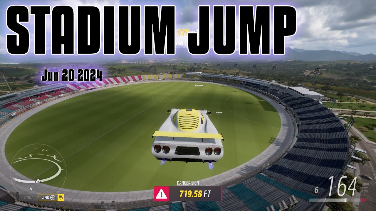 Forza Horizon 5 Stadium Jump Danger Sign Weekly Challenge - How To (Jun ...