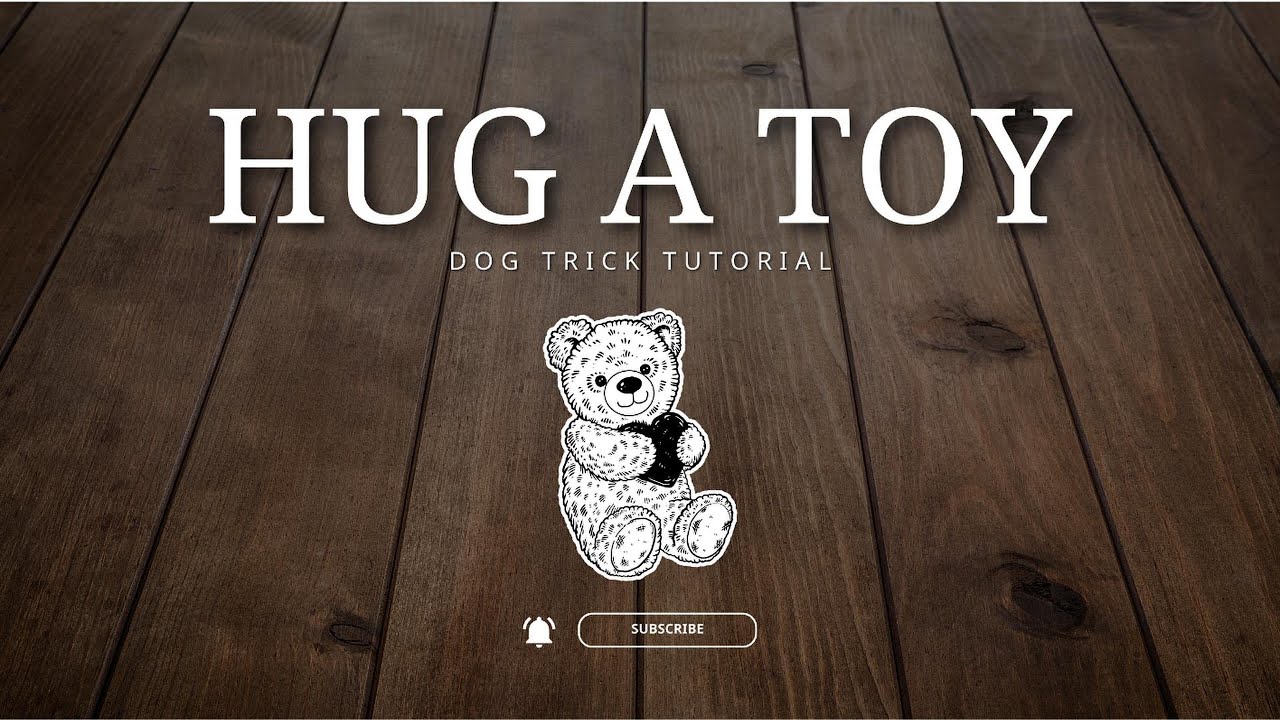 Hug a Toy - Dog Trick Tutorial - YouTube