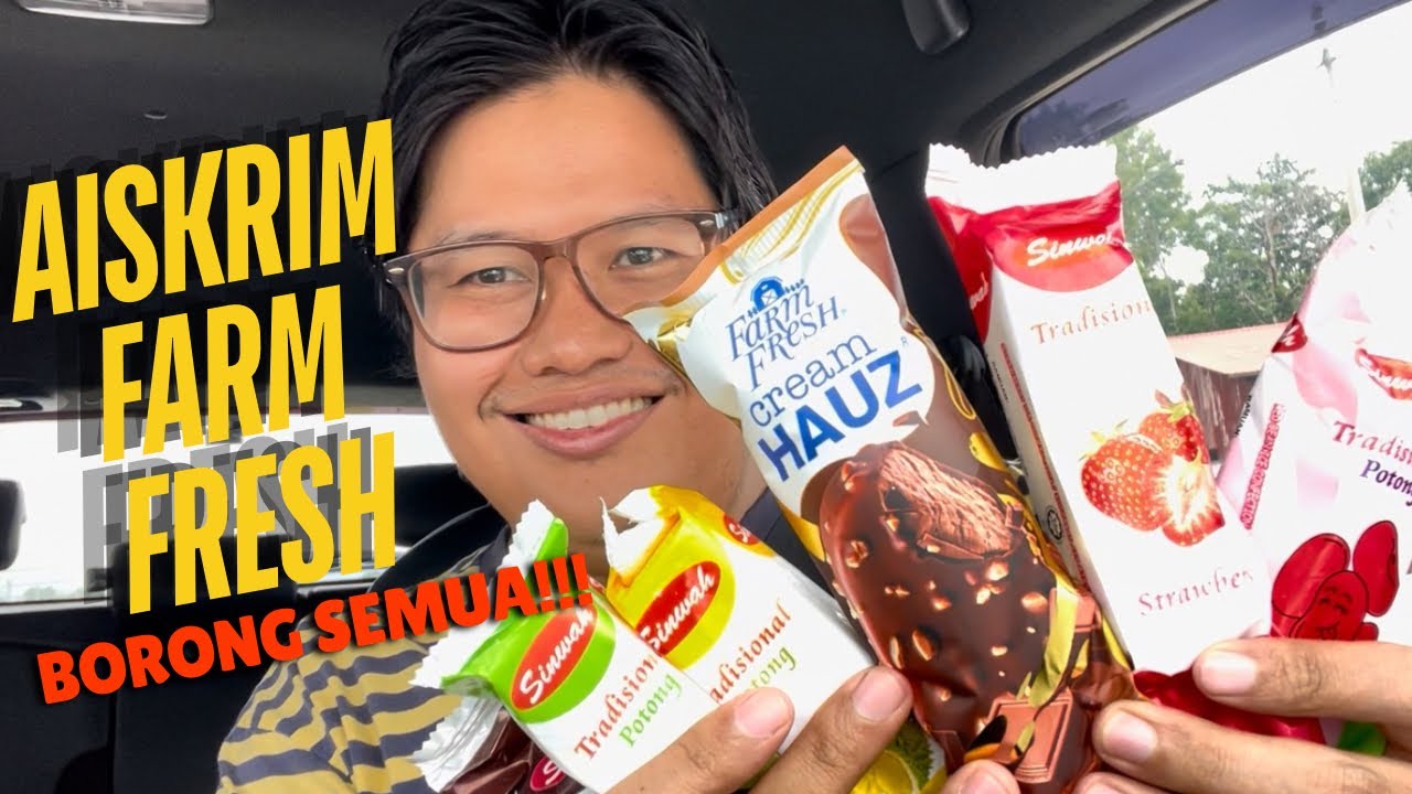 Review Semua Perisa Aiskrim Farm Fresh Viral guys! Memang guna aiskrim ...