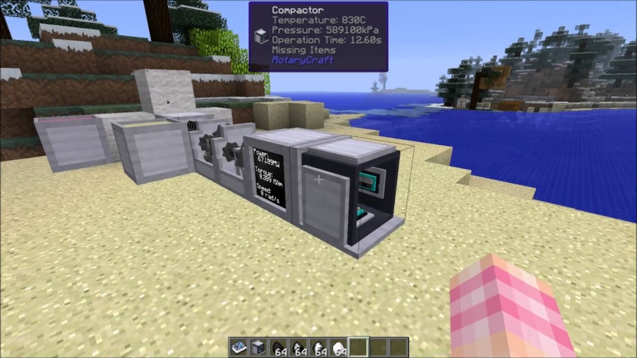 RotaryCraft Tutorial #37 - Compactor - YouTube