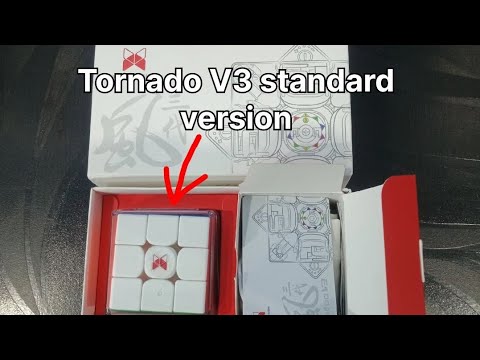 "Tornado X-Men Design" Standard Version Rubik's Cube Unboxing, Review ...