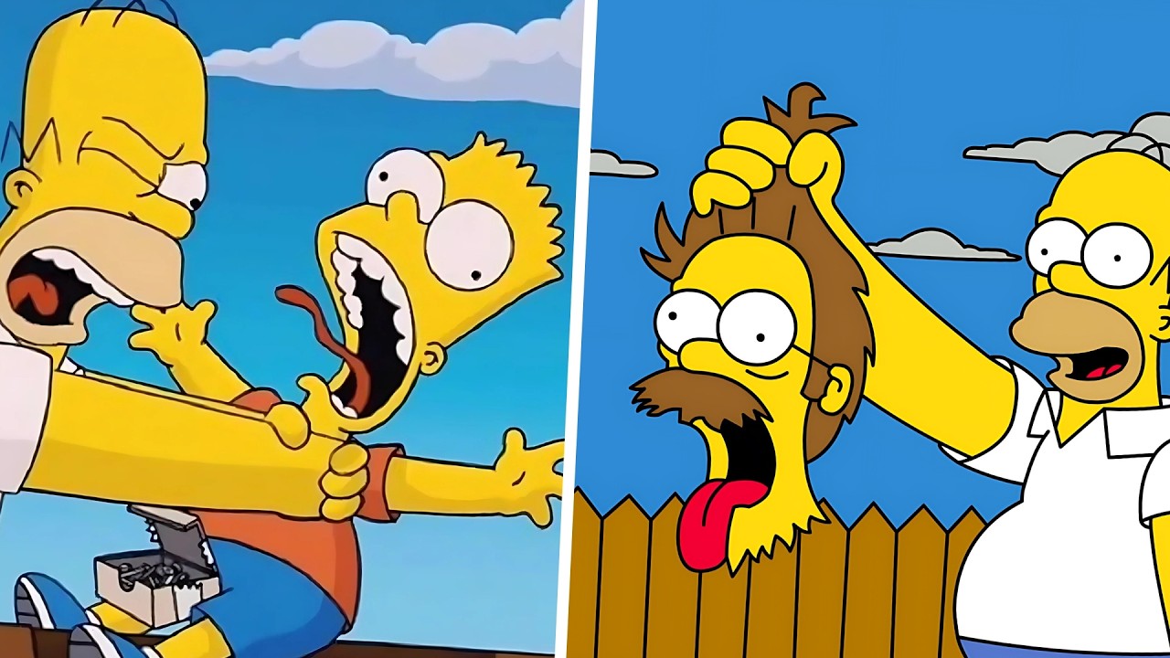 The Simpsons 10 Worst Things Homer Has Done - YouTube