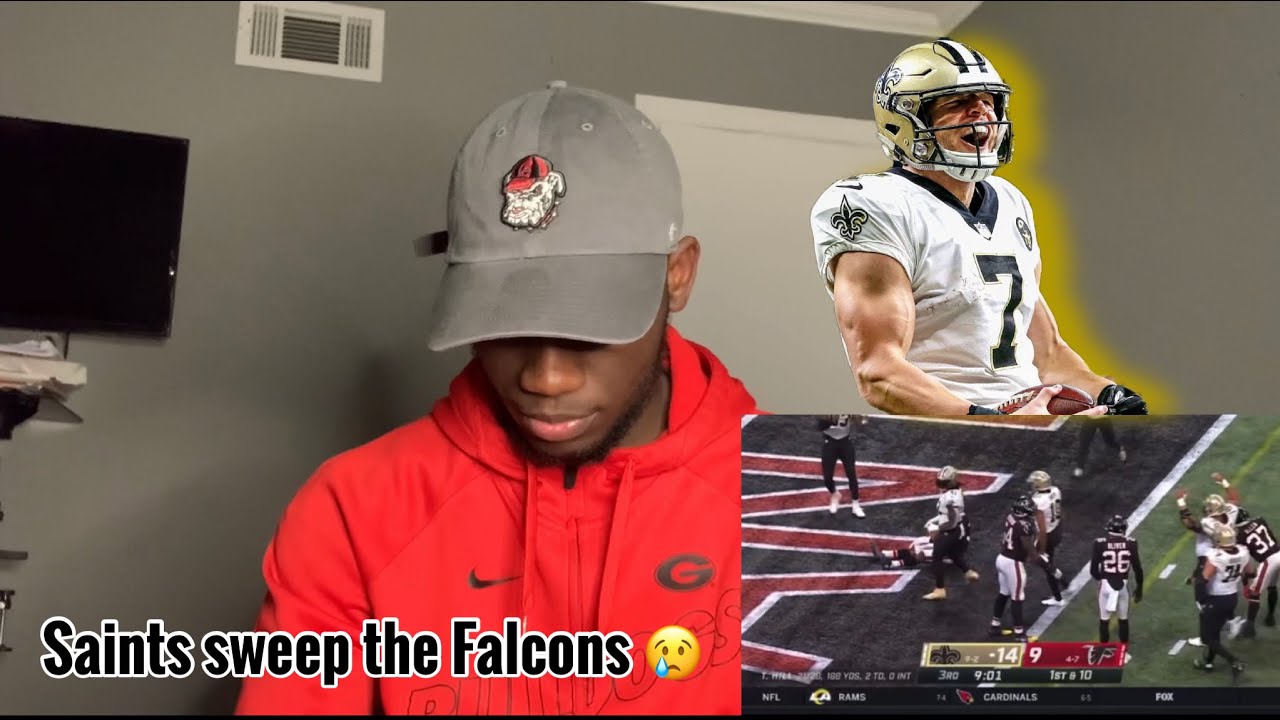 Angry falcons fan reacts to saints win again| Saints Vs. Falcons ...