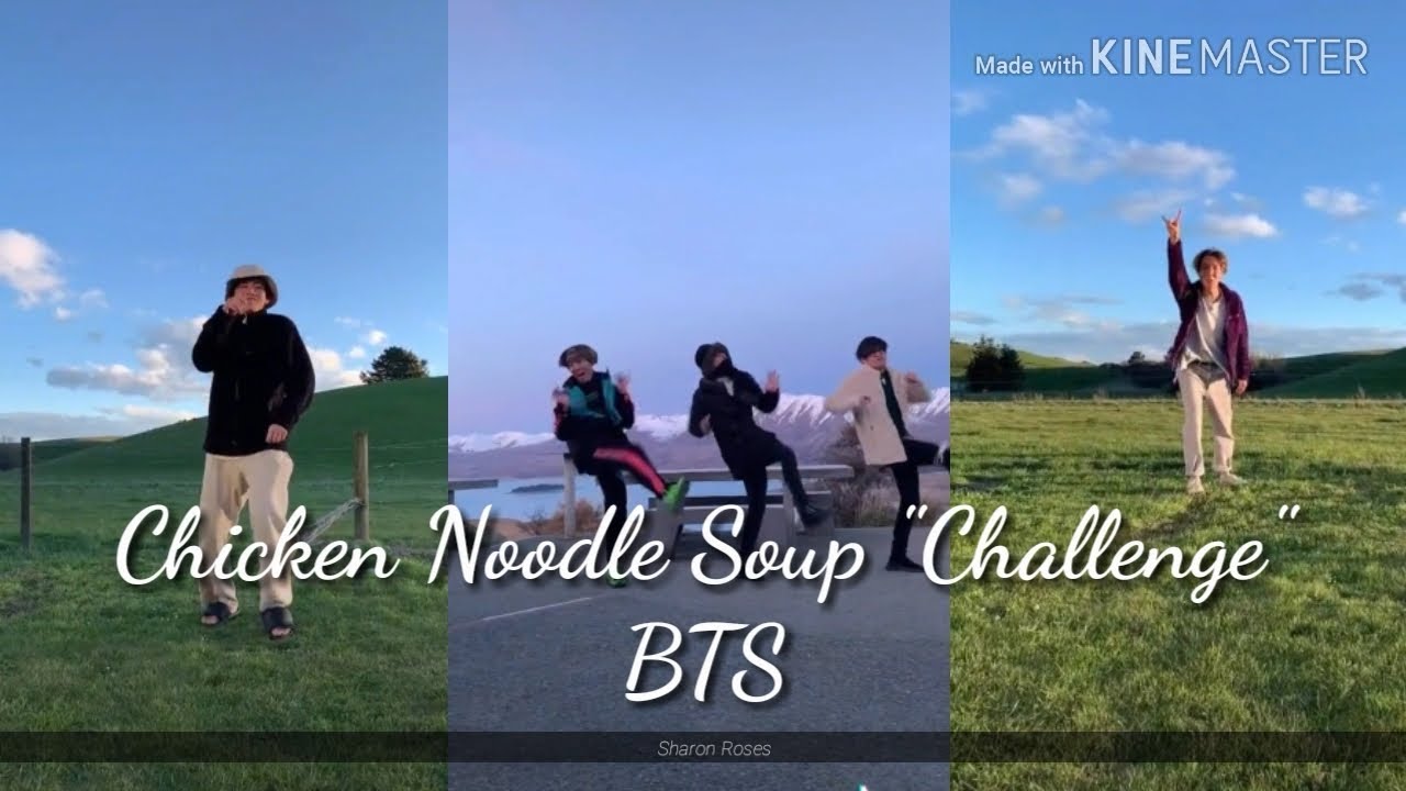 BTS(방탄소년단) - Chicken Noodle Soup(Challenge)TIK TOK - YouTube