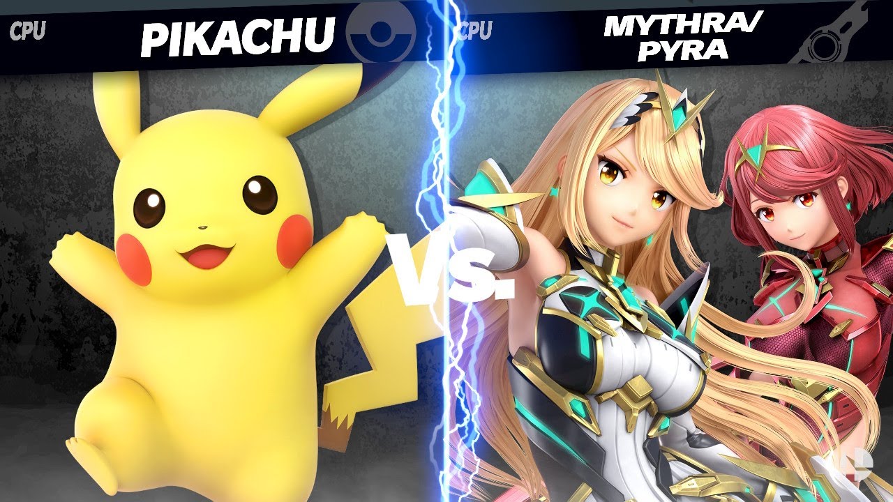 1-on-1: Pikachu vs. Mythra/Pyra (aiges) - YouTube