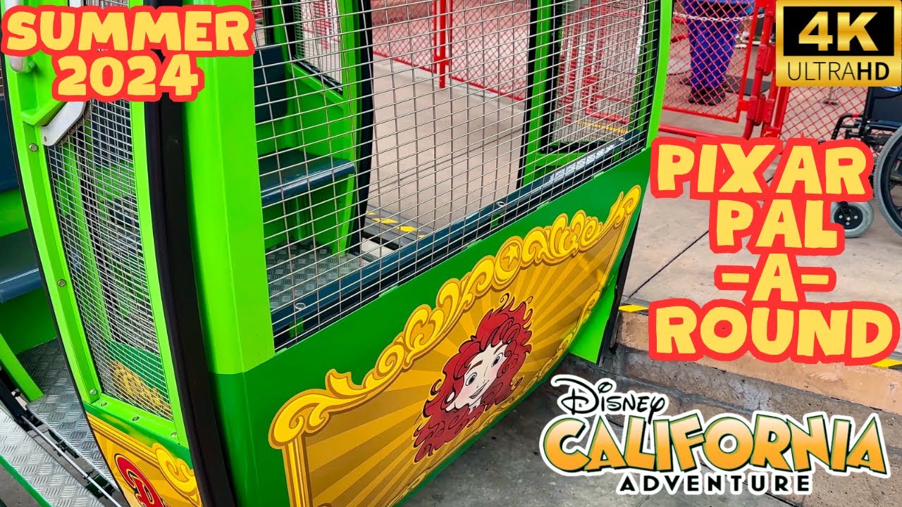 Disney California Adventure Pixar Pal-A-Round POV | DCA 2024 - YouTube