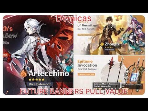 GENSHIN IMPACT NOD-KRAI FUTURE BANNERS AND CHARACTER REVIEW#youtubelive ...