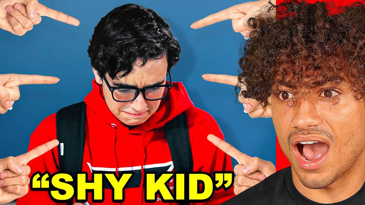 KID GETS BULLIED FOR BEING SHY! - YouTube